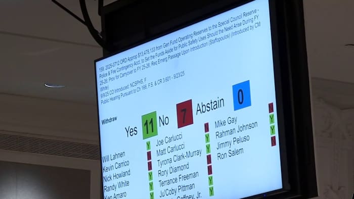 4 councilmembers walk out during discussion of Rory Diamond’s ‘Big ...