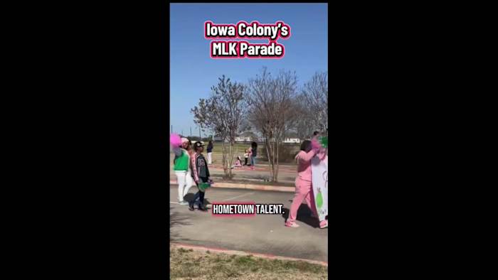 Making history: Iowa Colony’s first MLK parade brings unity and celebration