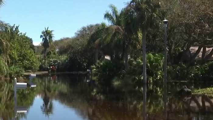 Record rainfall leaves parts of Ponce Inlet flooded days after storm