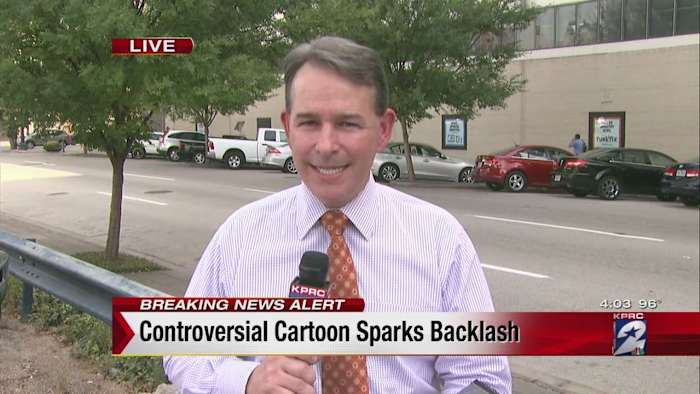 Controversial cartoon sparks backlash