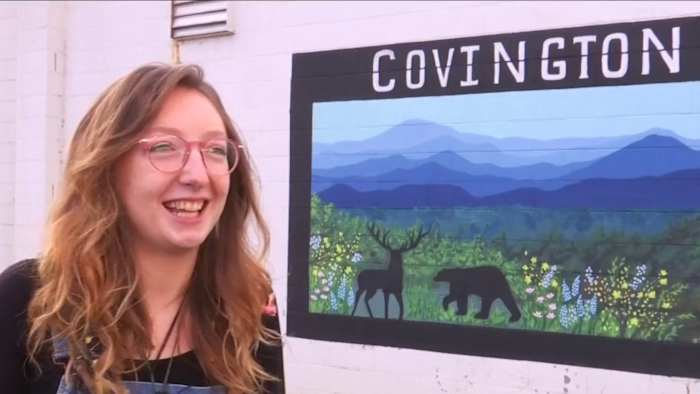 Covington artist reflects on first year of 50 murals in 50 states project