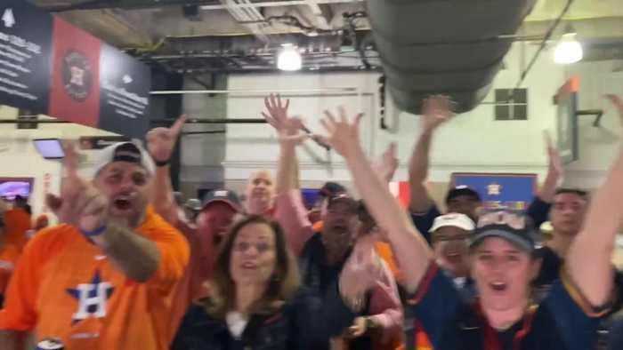 Astros fans are fired up ahead of Game 6 of the World Series