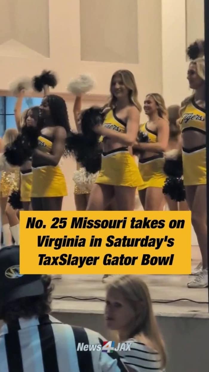 Mizzou fans get in the spirit at Jacksonville Beach pep rally for ...