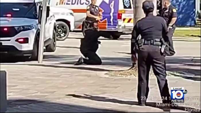 Knife-wielding man shot, Tased by police near Jackson Memorial Hospital ...