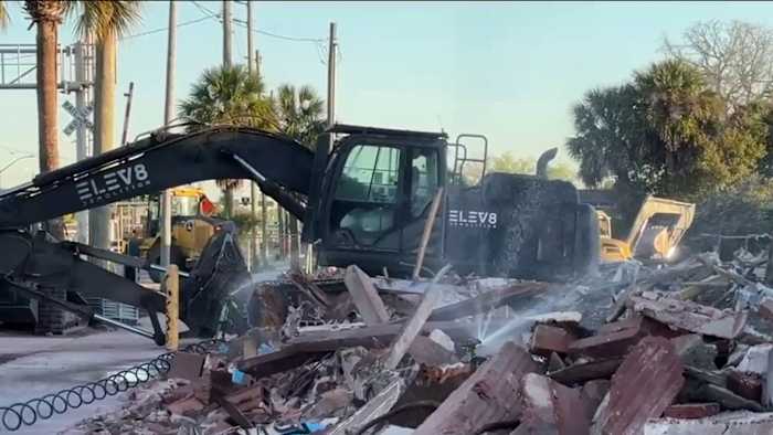 Clean-up continues for Main Street building that was already slated for ...