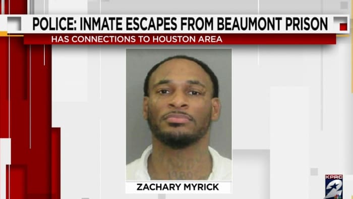 Search underway for missing inmate sentenced to 24 years at Beaumont ...