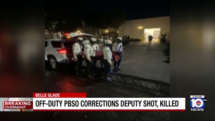 Off-duty Palm Beach Sheriff’s Office corrections deputy killed in shooting