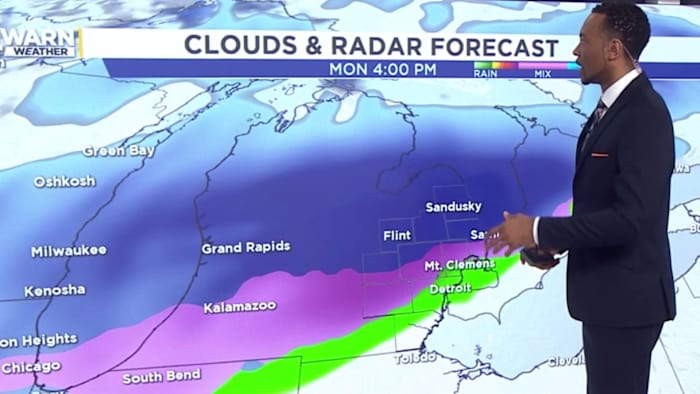 Metro Detroit weather forecast April 4, 2025 -- 4 p.m. Update