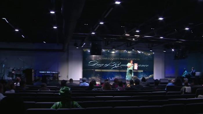 Families, community members remember 13 victims lost in Perrin Beitel flood