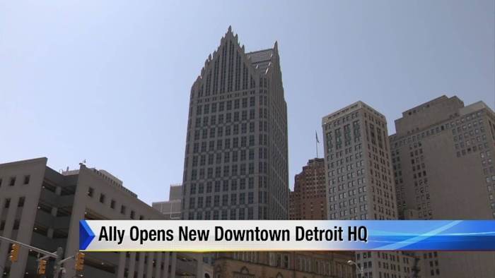 Ally opens new downtown Detroit HQ