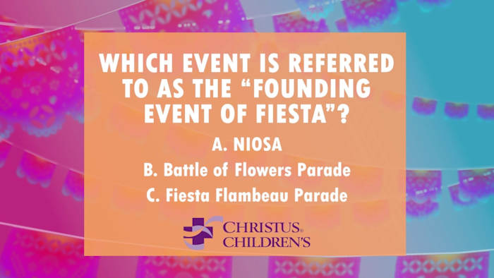 Fiesta Trivia: Which event is referred to as the 'founding event of ...
