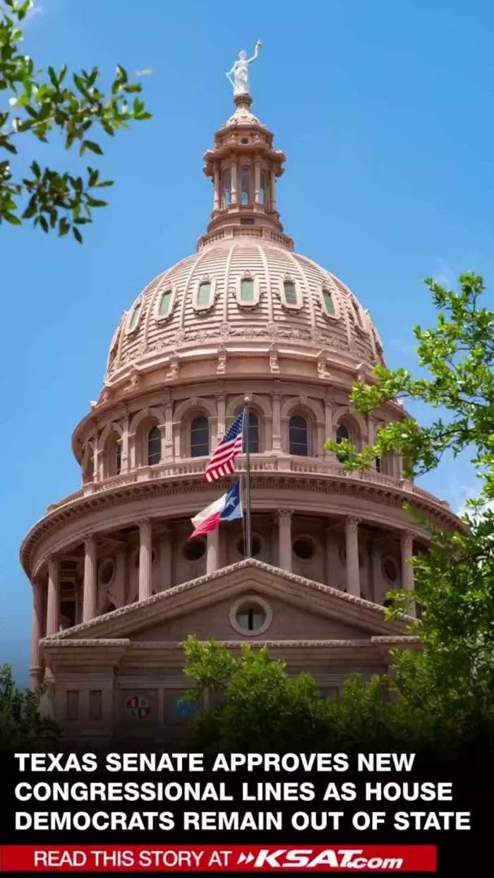 Texas Senate approves new congressional lines as House Democrats remain ...