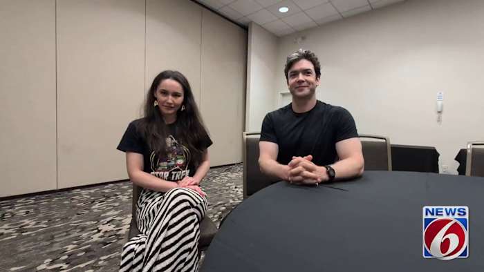 Star Trek actors Christina Chong and Ethan Peck talk fans ...