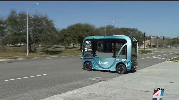 ‘It’s the future, and it’s here’: JTA debuts first autonomous vehicle ...