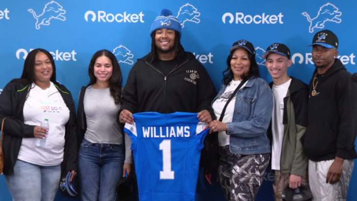 From felines to big cats: Detroit Lions first-round pick Tyleik ...