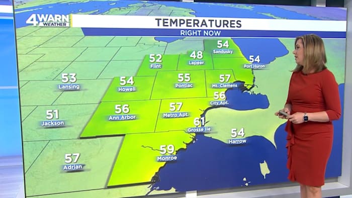 Metro Detroit weather forecast Oct. 1, 2025 -- 6 a.m. Update