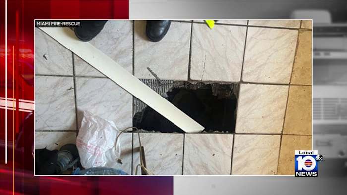 Miami-Dade Fire Rescue saves elderly woman who fell through hole in her ...