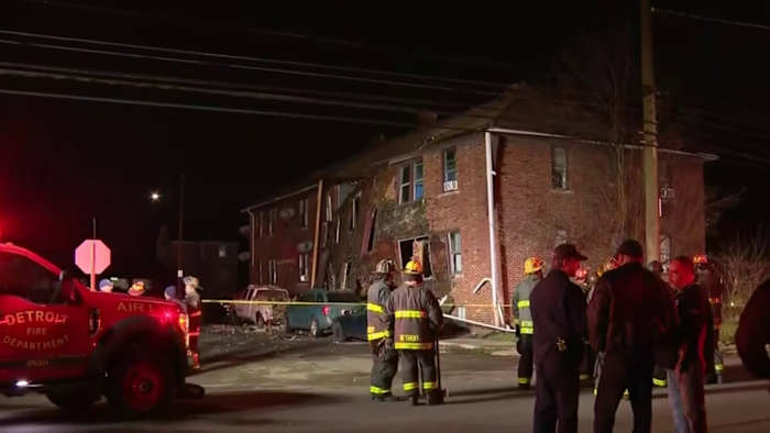 Hear from residents who experienced explosion of Detroit apartment building