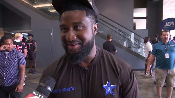 High School Media Day: Riverside Head Coach Antwan Nicholas