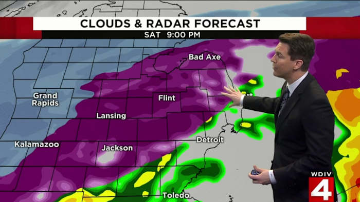 Metro Detroit weather: Freezing rain moving in on Jan. 11, 2020