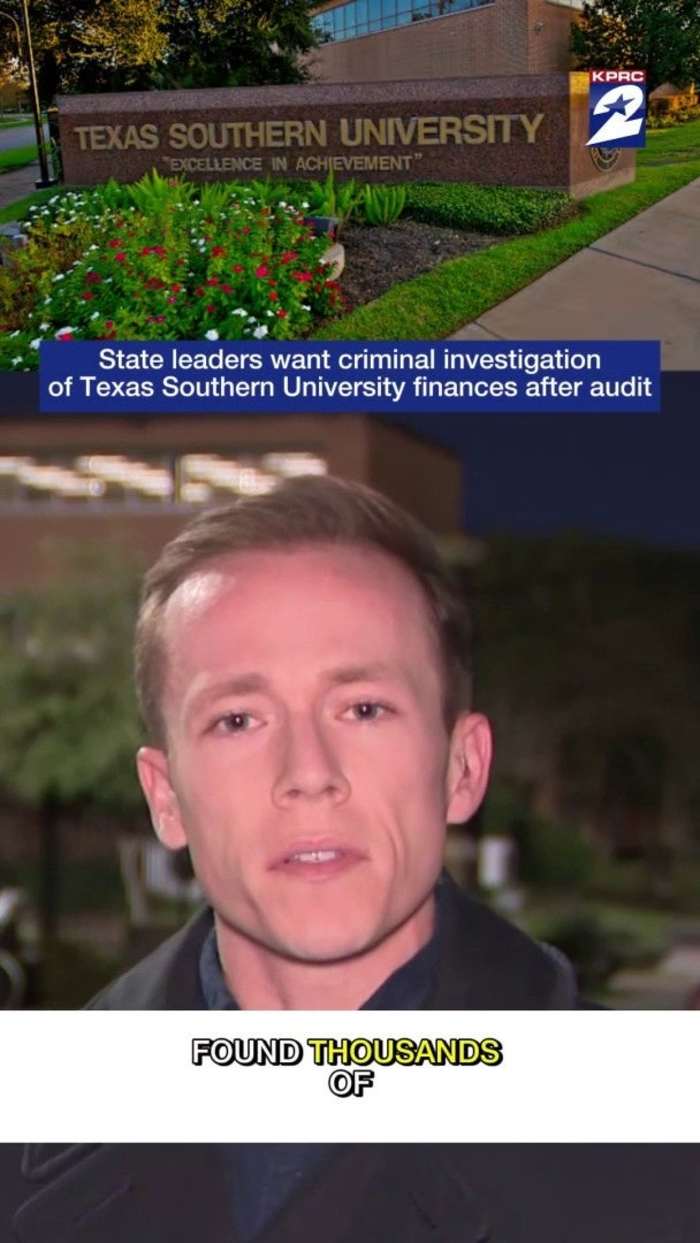 Gov. Greg Abbott calls for criminal investigation into Texas Southern University’s finances