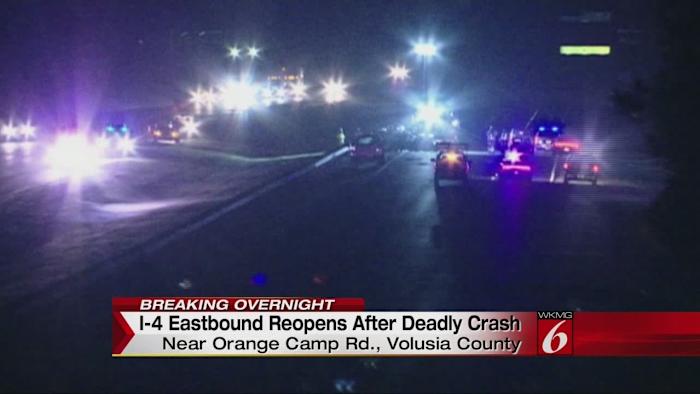 I-4 reopens in Volusia after fatal crash