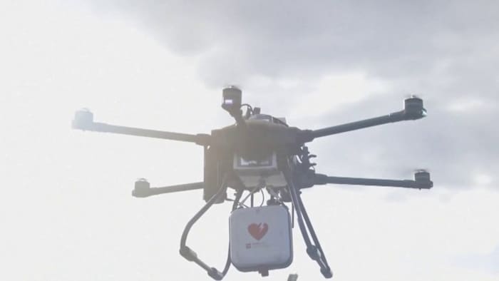 How drones are transforming emergency medical response with AED delivery