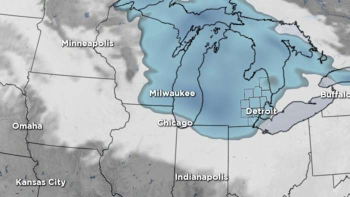 Metro Detroit weather forecast Jan. 2, 2026 -- 11 p.m. Update