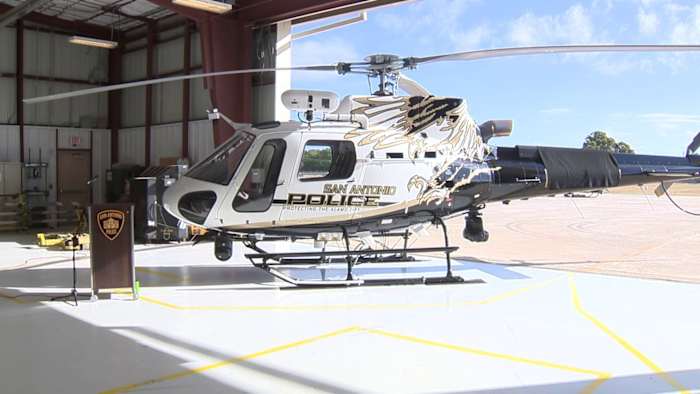 SAPD dedicate helicopter to fallen detective