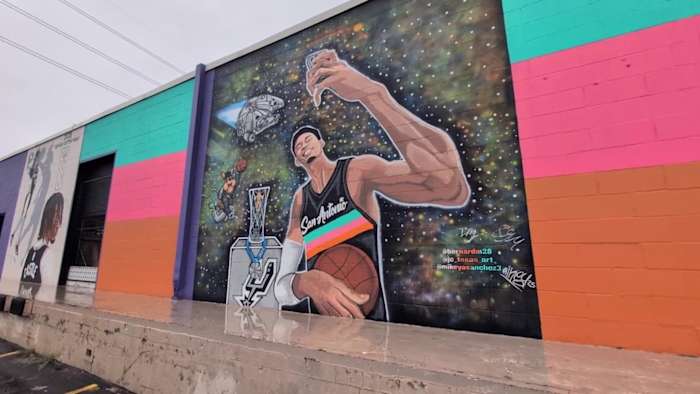 Where to find Spurs murals across San Antonio as team chases sixth ...