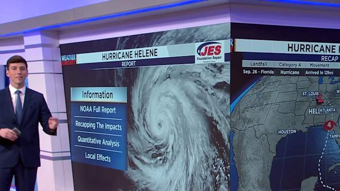 NOAA releases final report on Hurricane Helene