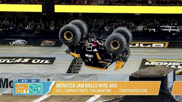 Monster Jam rolls into Jacksonville