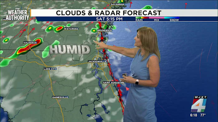 Meteorologist Michelle McCormick has your Saturday forecast