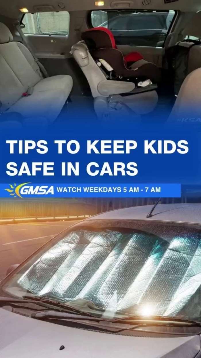 Tips to keep kids safe in cars