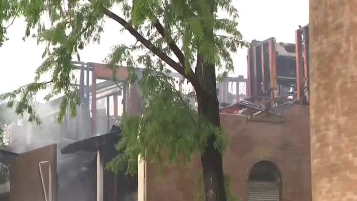 Barbecue grill blamed for massive apartment fire victims say started on ...