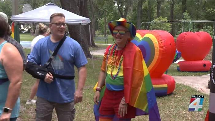 Big Gay Picnic at Willowbranch Park, Pride field day at Riverside Arts ...