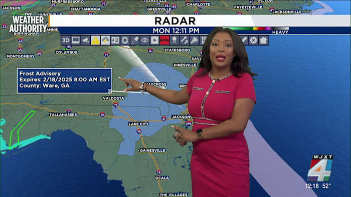 Meteorologist Jenese Harris warns of Tuesday morning frost, storms on ...