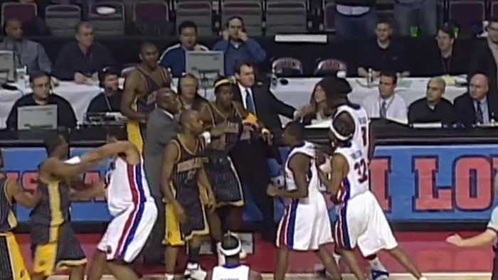 21 years later: Remembering the 2004 Pistons-Pacers brawl