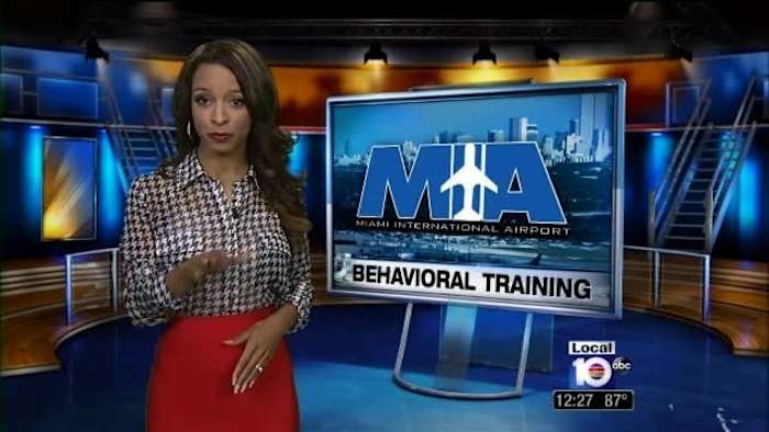 MIA volunteers get behavior-detection training