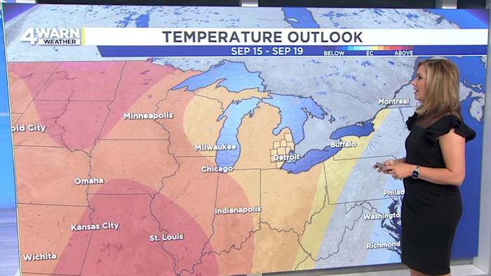 Metro Detroit weather forecast Sept. 9, 2025 -- 6 a.m. Update