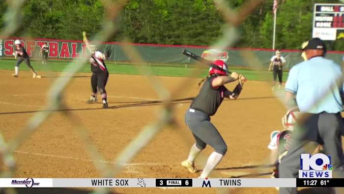 Franklin County softball rolls to 13-4 victory over Cave Spring