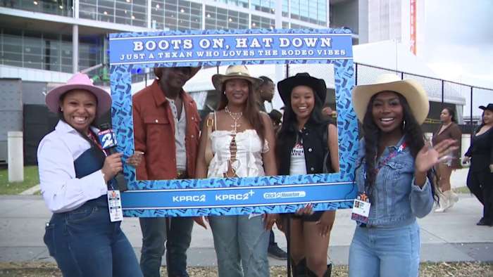 KPRC 2’s Zorrie Jones and Kendall Mayes at Houston Rodeo's Black ...