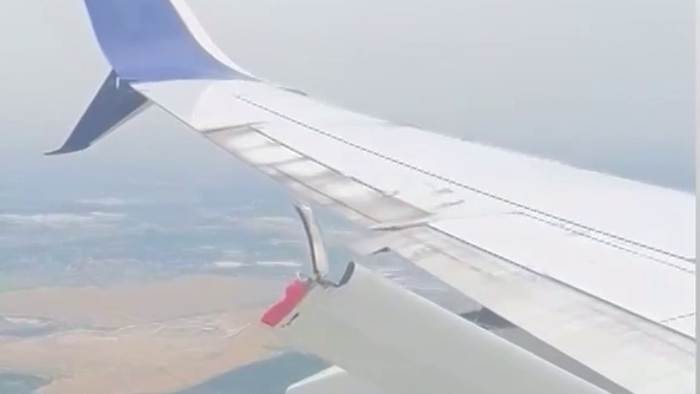 Part of airplane wing breaks off during Delta flight from Orlando