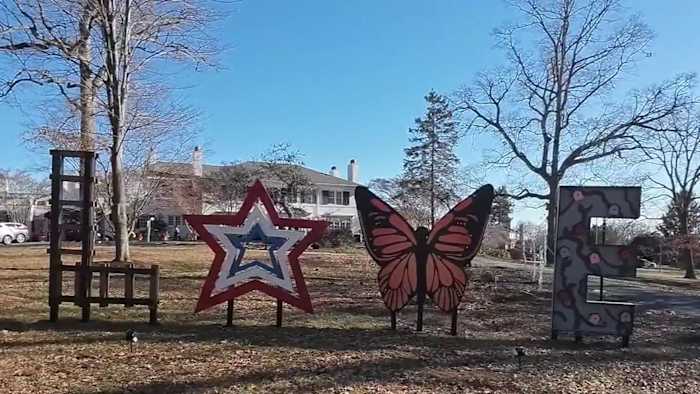 Hermitage Roanoke Love Sign restored by community, students after storm ...