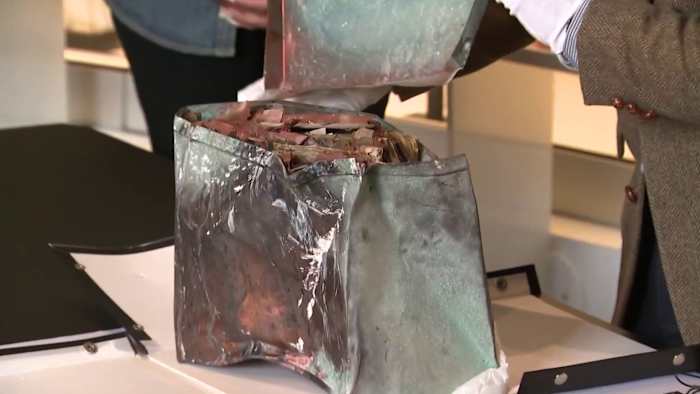 Demolition crew finds near-century old time capsule at historic site on ...