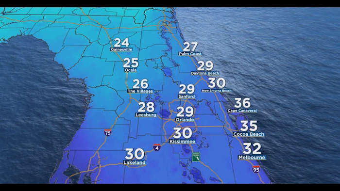 Intense cold not seen in more than a decade could slam Central Florida ...
