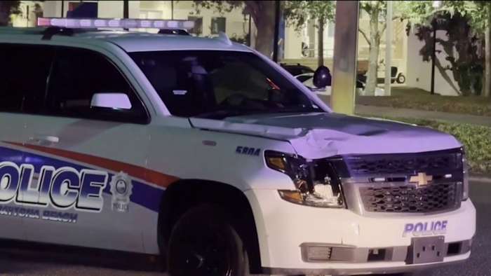 Daytona Beach police cruiser involved in crash near Embry-Riddle ...