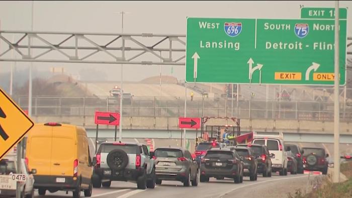 Westbound I-696 closes from I-75 to Telegraph through 2026