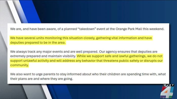 Clay County Sheriff’s Office says it’s aware of planned ‘takedown’ at ...
