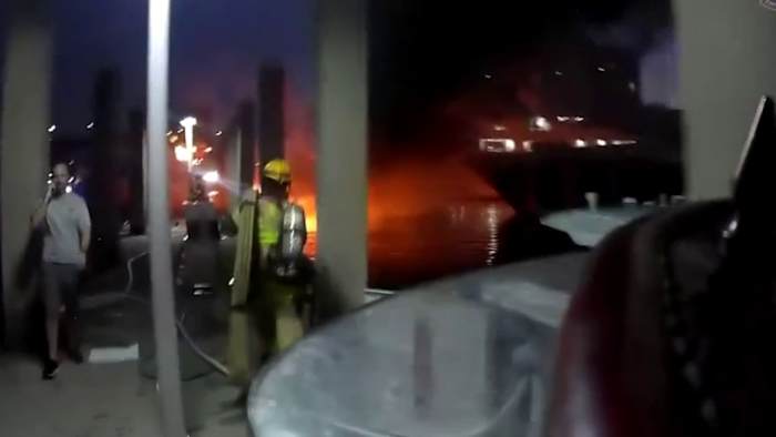 Bodycam video shows response to Fort Lauderdale boat explosion
